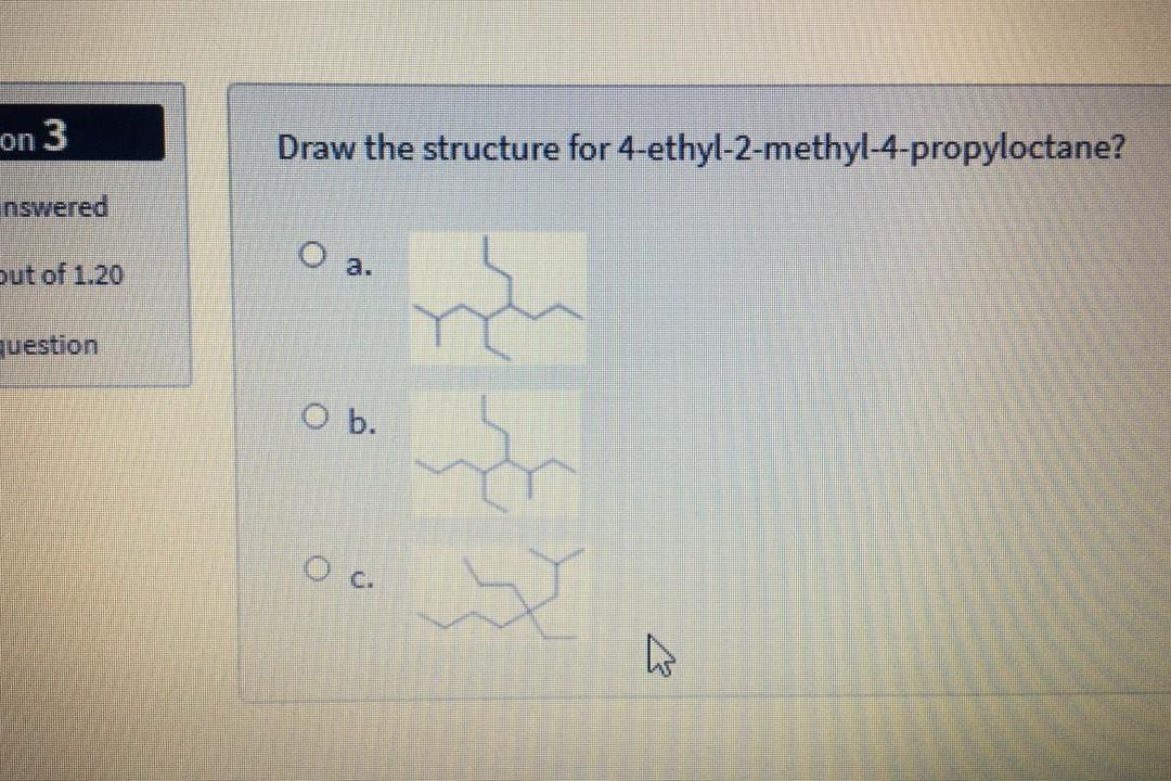 Solved on 3 Draw the structure for | Chegg.com