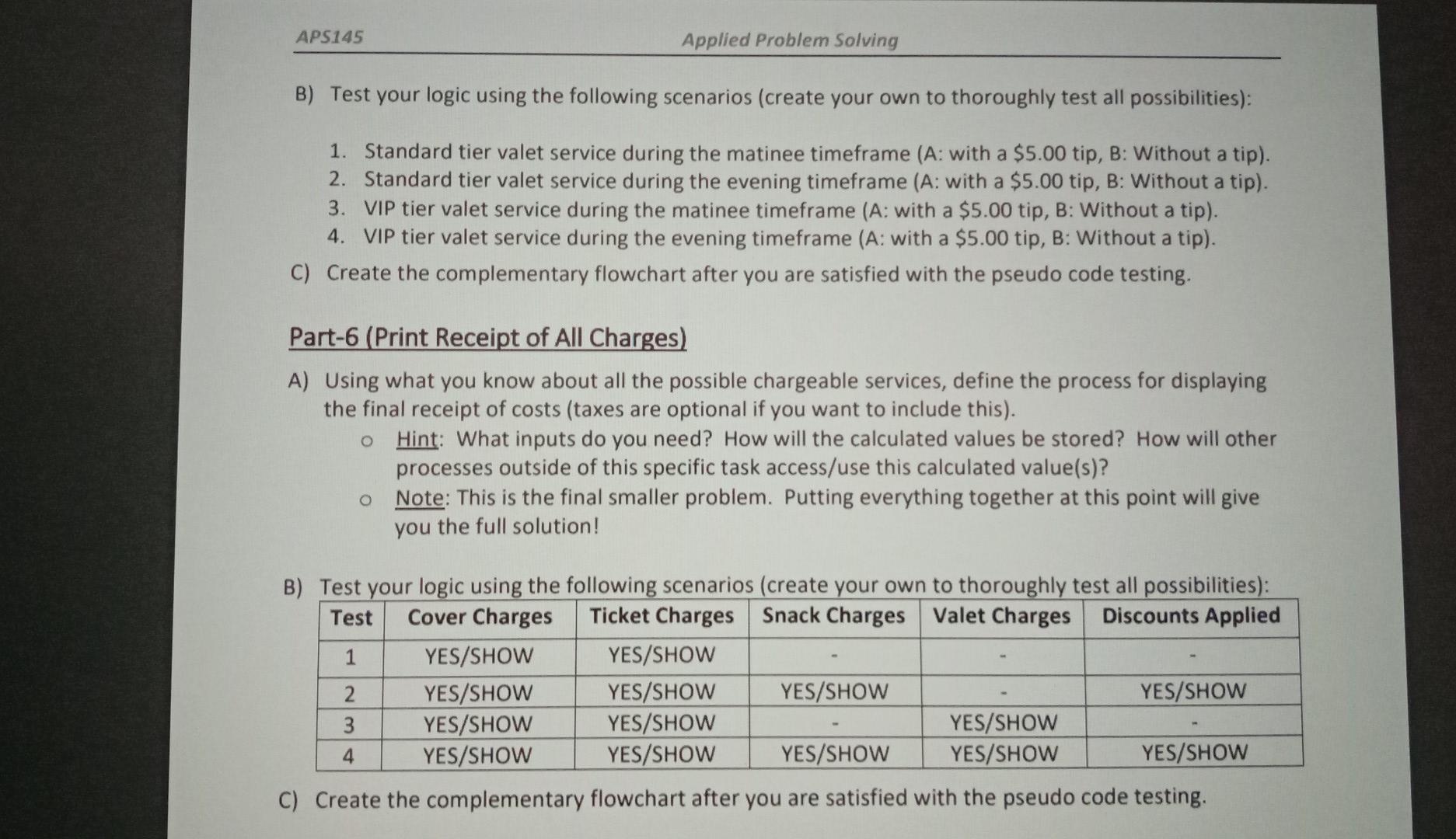 Solved APS145 Applied Problem Solving Workshop - 7 Workshop | Chegg.com Solved APS145 Applied Problem Solving Workshop - 7 Workshop | Chegg.com