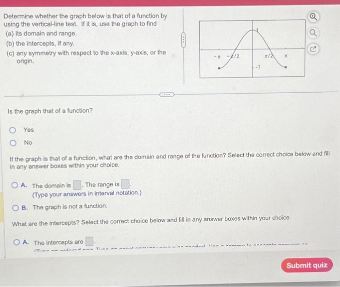 Solved Determine whether the graph below is that of a | Chegg.com