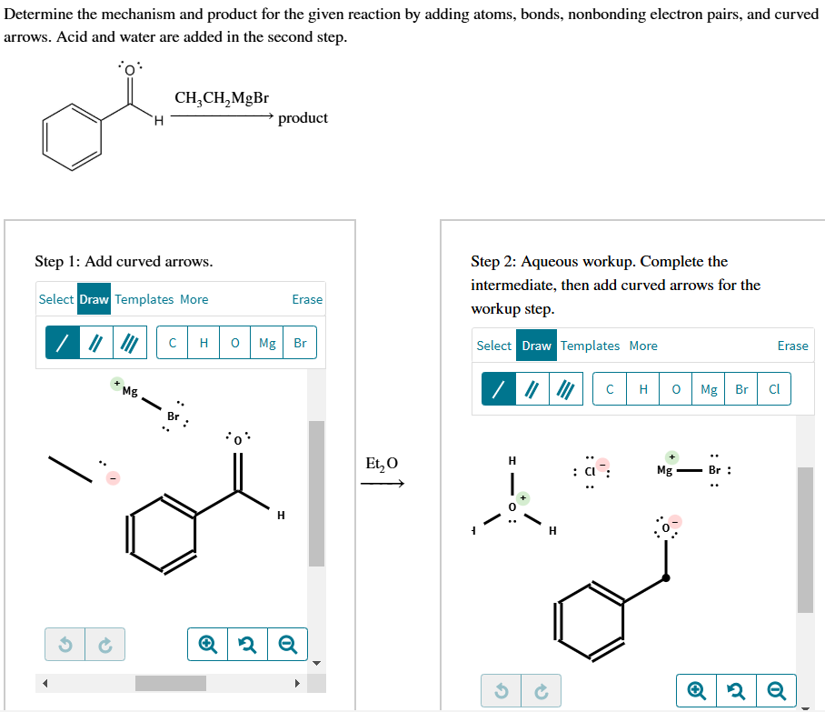 Determine the mechanism and product for the given | Chegg.com