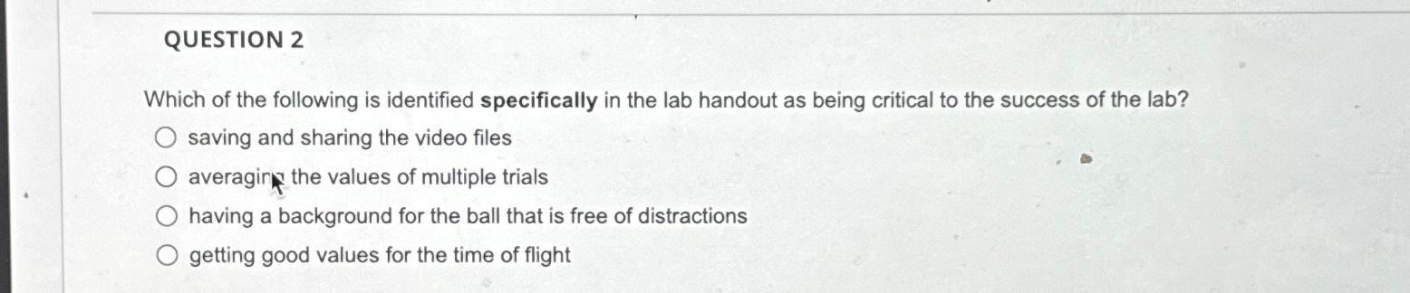Solved QUESTION 2Which of the following is identified | Chegg.com