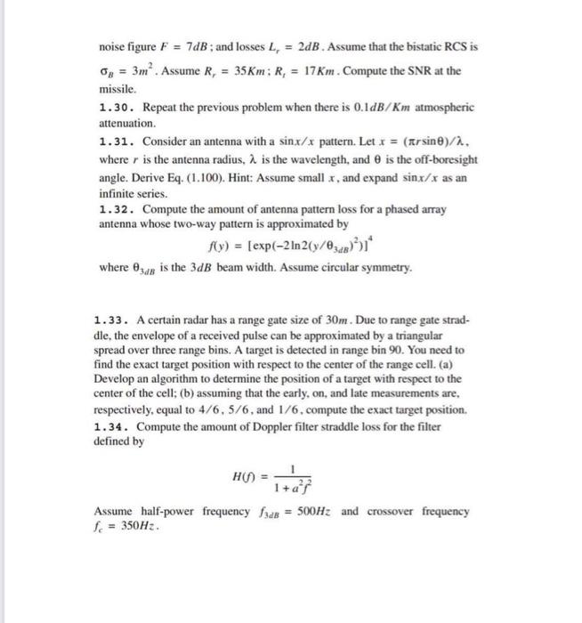 Solved Problems 1.1. (a) Calculate the maximum unambiguous | Chegg.com