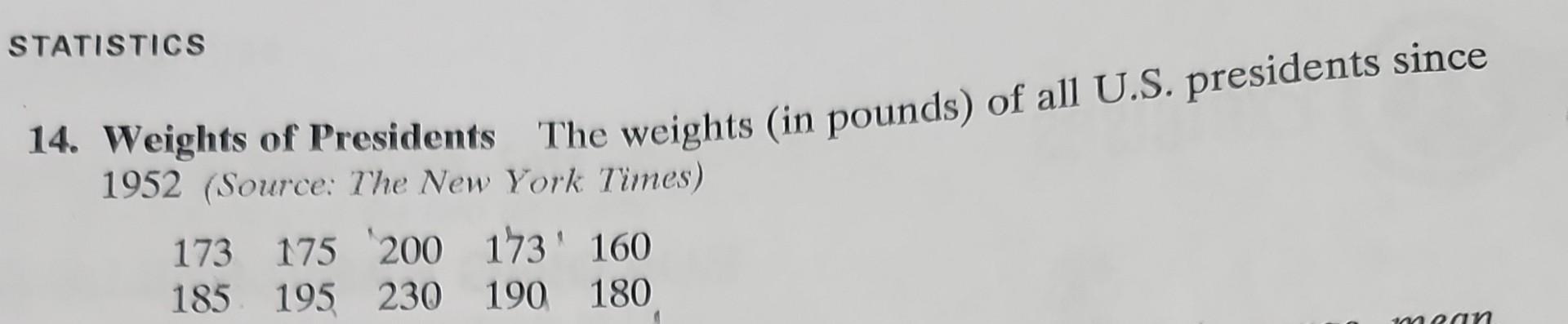 Solved Finding Population Statistics in Exercises 13 and 14, | Chegg.com Solved Finding Population Statistics in Exercises 13 and 14, | Chegg.com
