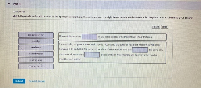 Solved Part A Compile a list of linear features for which | Chegg.com