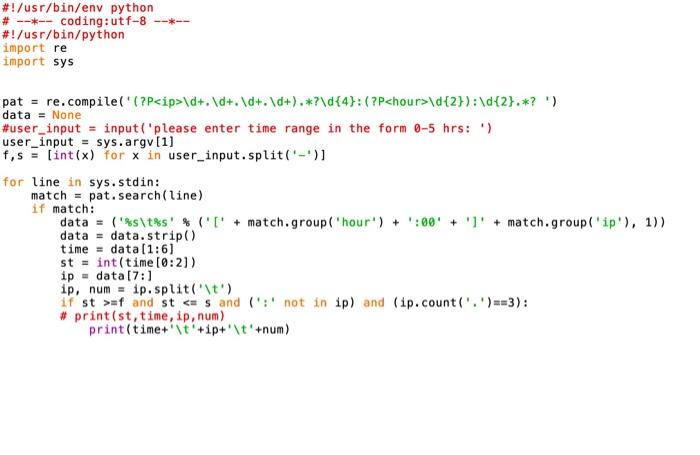 Solved write a python hadoop based on this example the | Chegg.com
