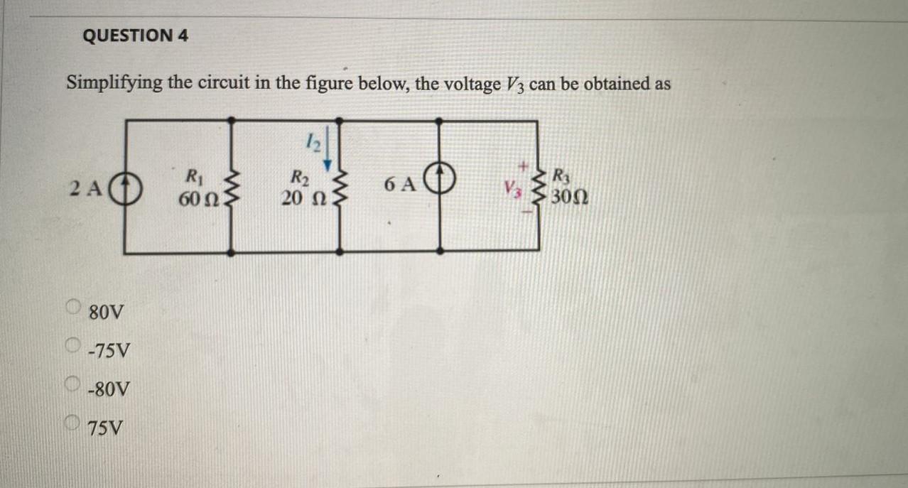Solved Simplifying the circuit in the figure below, the | Chegg.com