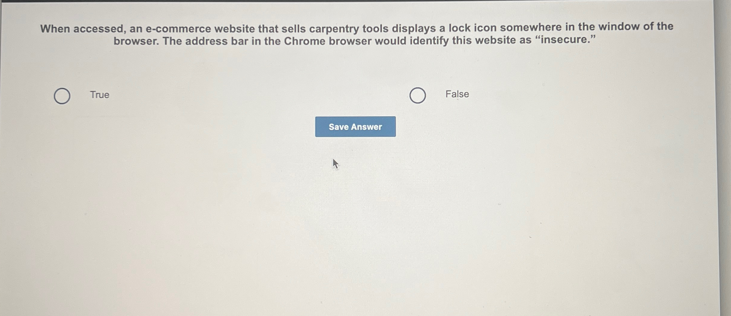 Solved When accessed, an e-commerce website that sells | Chegg.com