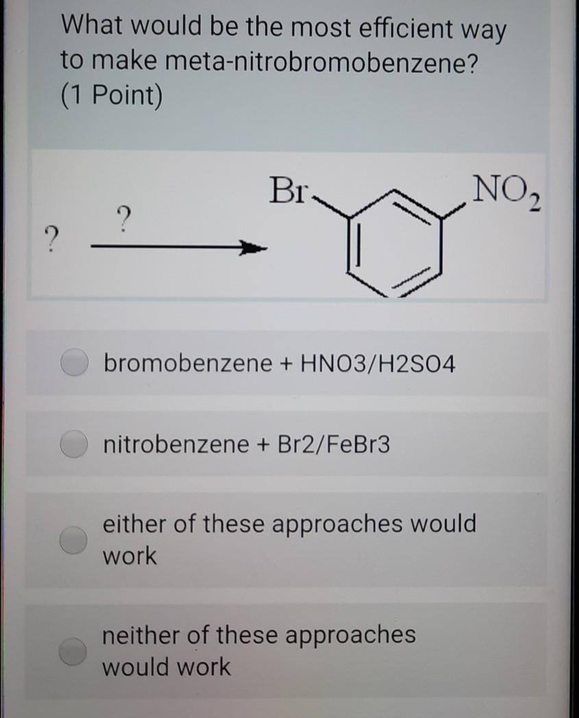 Solved What would be the most efficient way to make | Chegg.com