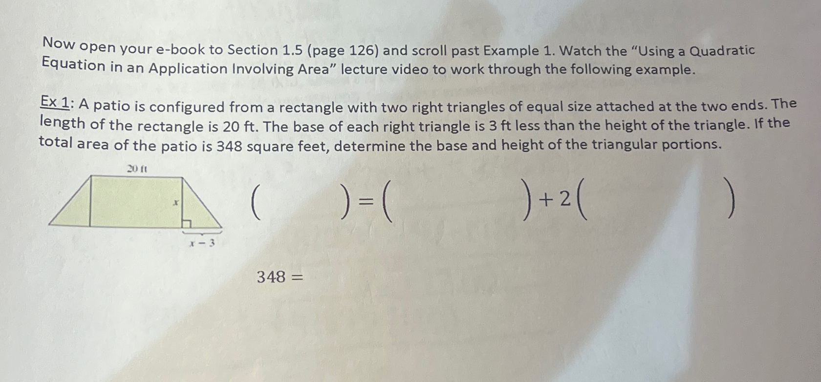 Solved Now open your e-book to Section 1.5 (page 126) ﻿and | Chegg.com