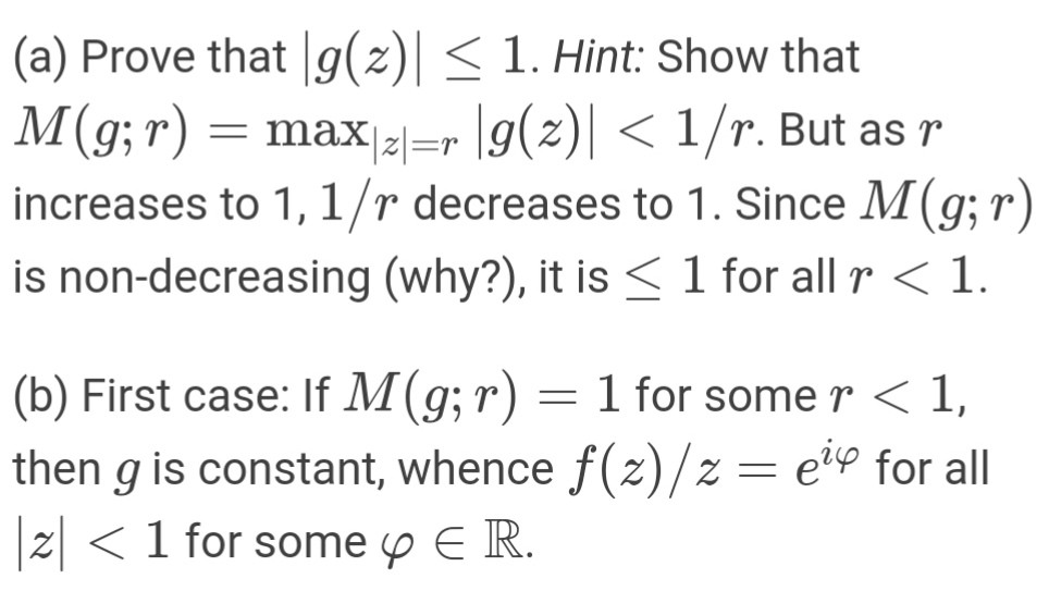 Solved Let f be a non-constant analytic function on the unit | Chegg.com