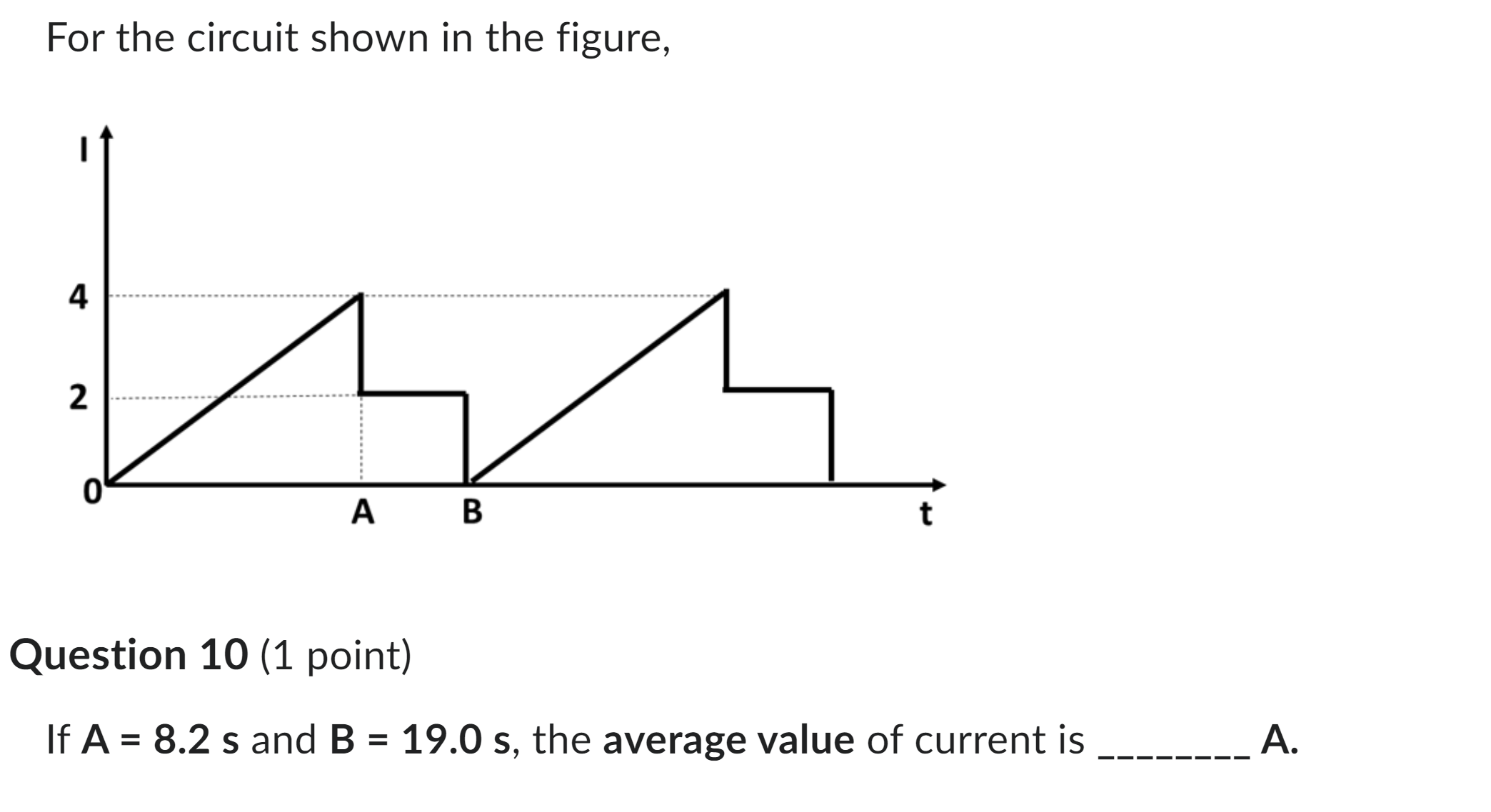 Solved For the circuit shown in the figure,Question 10 (1 | Chegg.com