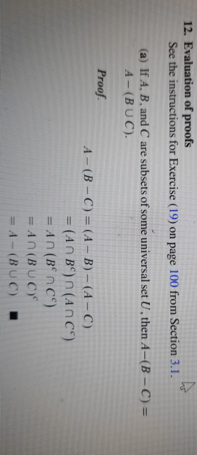 Solved proof this prove is right or wrong, if is right prove | Chegg.com