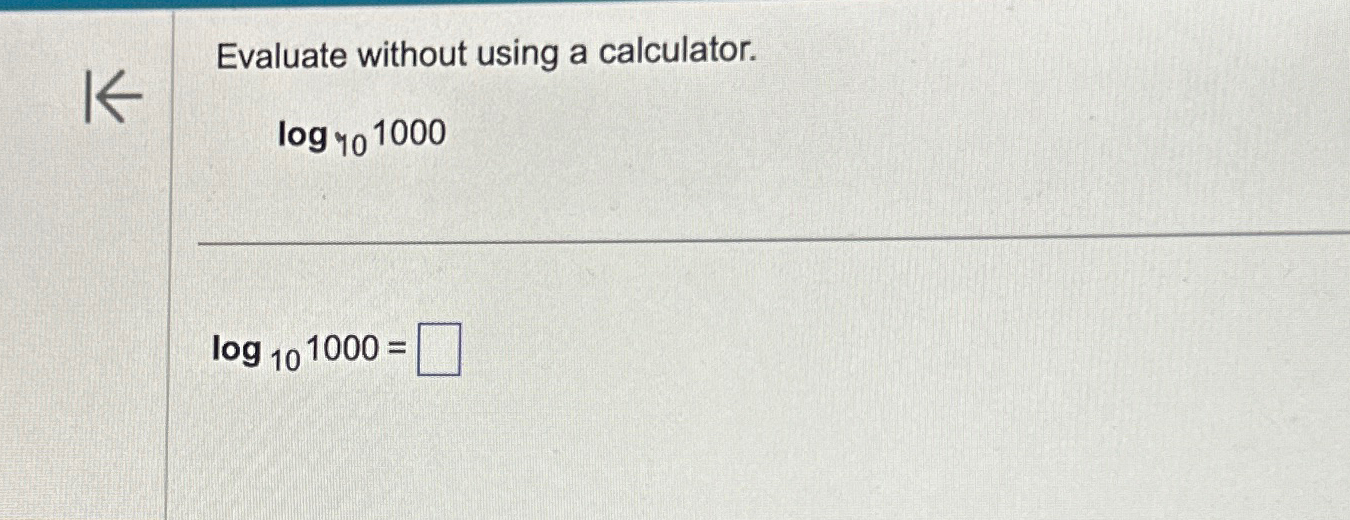 Solved Evaluate without using a | Chegg.com