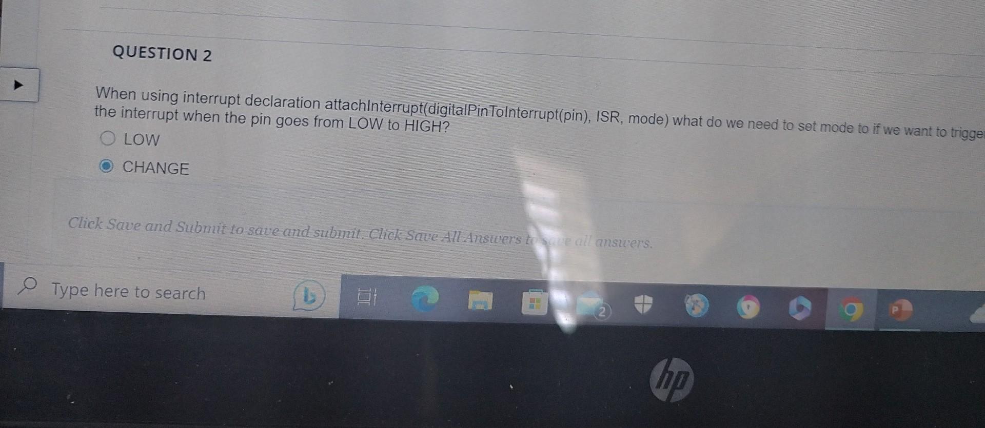Solved When using interrupt declaration | Chegg.com