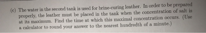 Solved 3. Mixture Problem: Consider the cascade of two tanks | Chegg.com