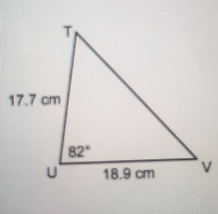 Solved 5. Triangles MNP and TUV are similar. Find the | Chegg.com