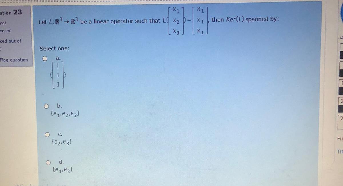 Solved stion 23 ﻿vered ked out of Flag | Chegg.com