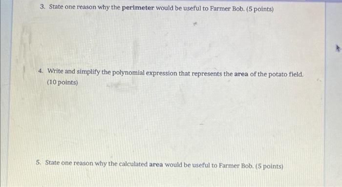 Solved Unit 1 Project: Polynomial Farm Lesson Objectives 1. | Chegg.com