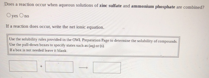 Solved Write the net ionic equation for the precipitation of | Chegg.com