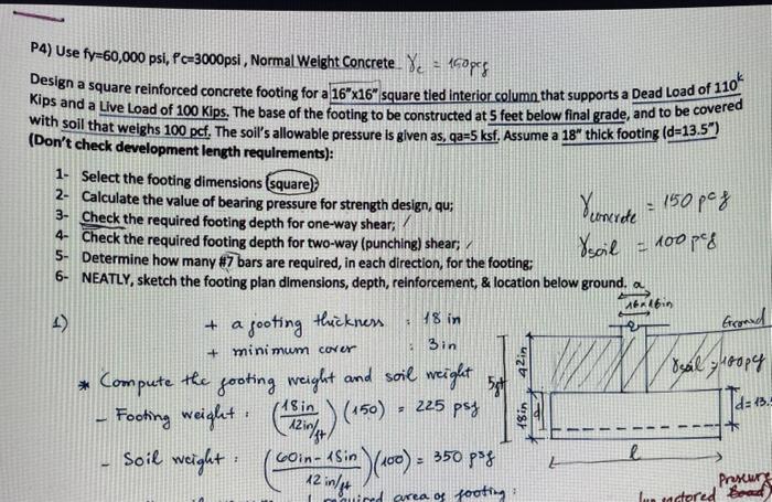 [Solved]: reinforced concrete design,plz solve and clearly e