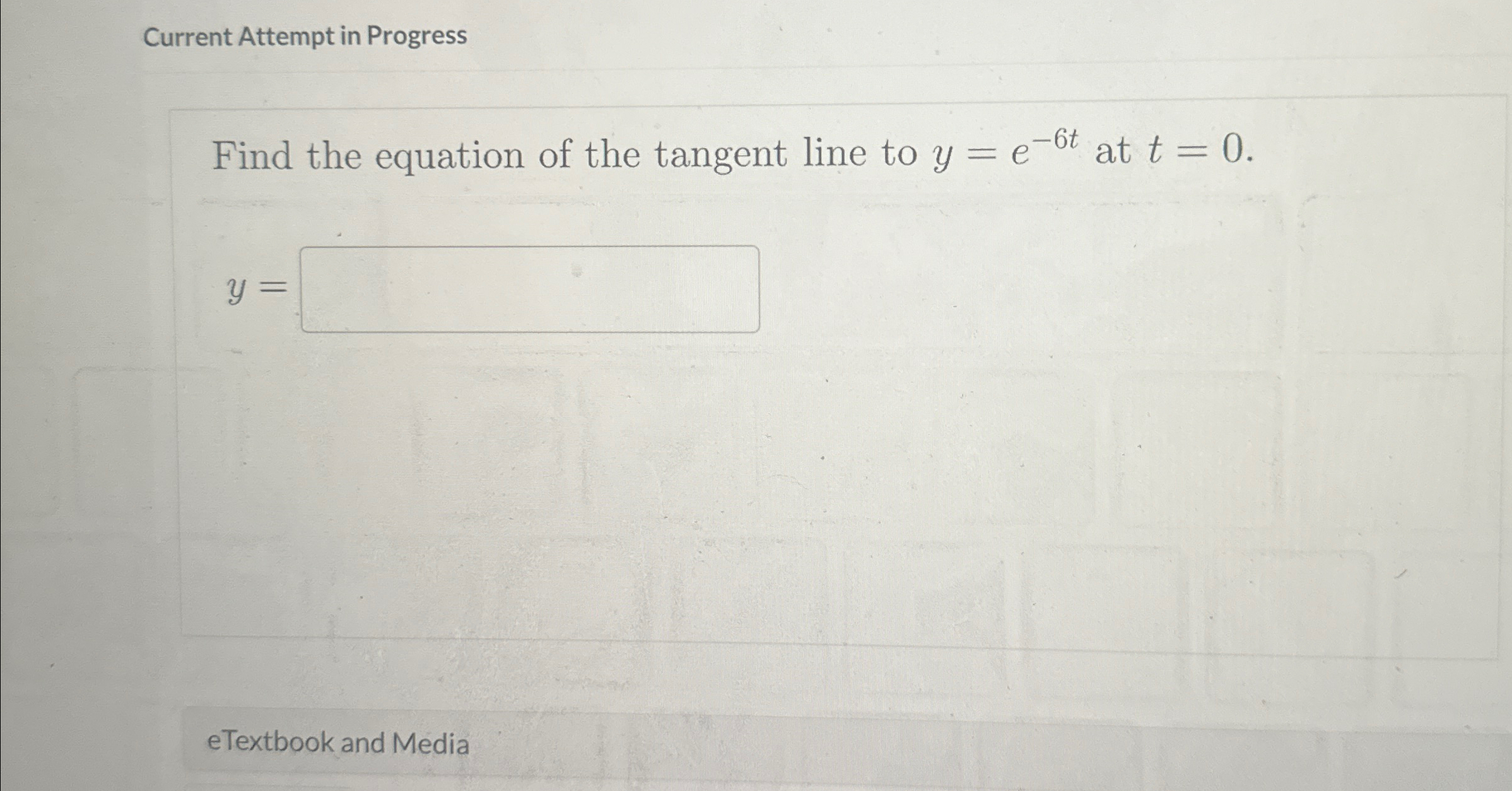 Solved Current Attempt in ProgressFind the equation of the | Chegg.com