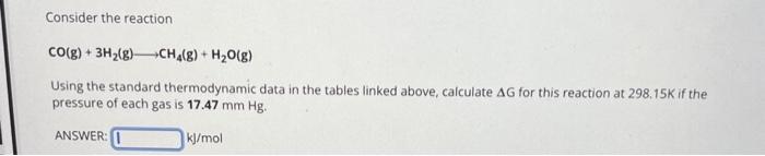 Solved Consider the reaction N2( g)+2O2( g) 2NO2( g) Using | Chegg.com