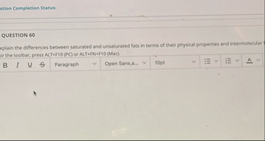 Solved stion Completion Status:QUESTION 60xplain the | Chegg.com