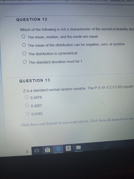 Solved which of the following is not a characteristics of | Chegg.com