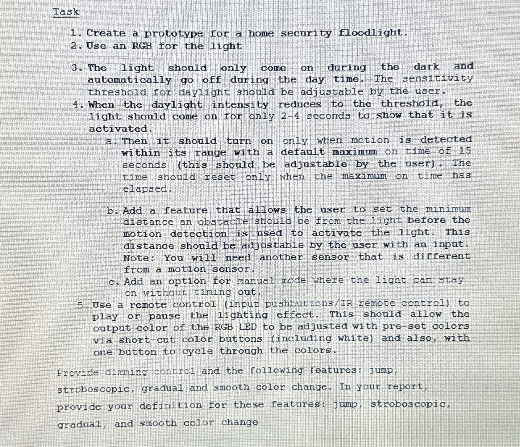 Solved I want code with the explain for the bellow point in | Chegg.com