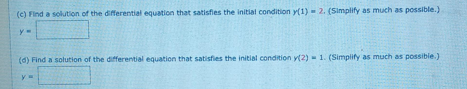 Solved Show that every member of the family of functions | Chegg.com