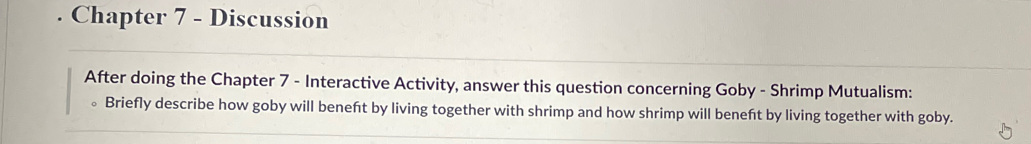 Solved Chapter 7 - ﻿DiscussionAfter doing the Chapter 7 - | Chegg.com