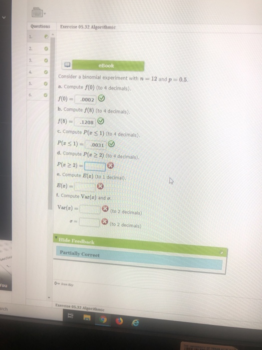 Solved Questions Exercise 05.32 Algorithmic eBook Consider a | Chegg.com