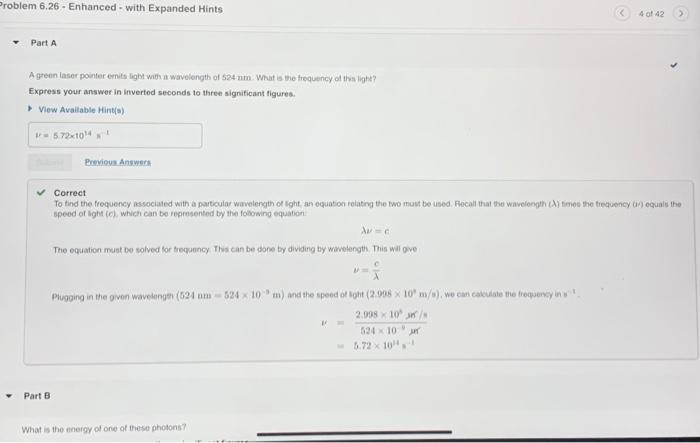 Solved Problem 6.26 - Enhanced - with Expanded Hints Part | Chegg.com