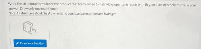 Solved Write structure(s) for the major organic product(s) | Chegg.com