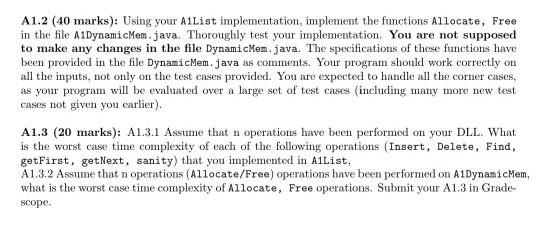 Use Doubly Linked Lists to implement the Dictionary | Chegg.com