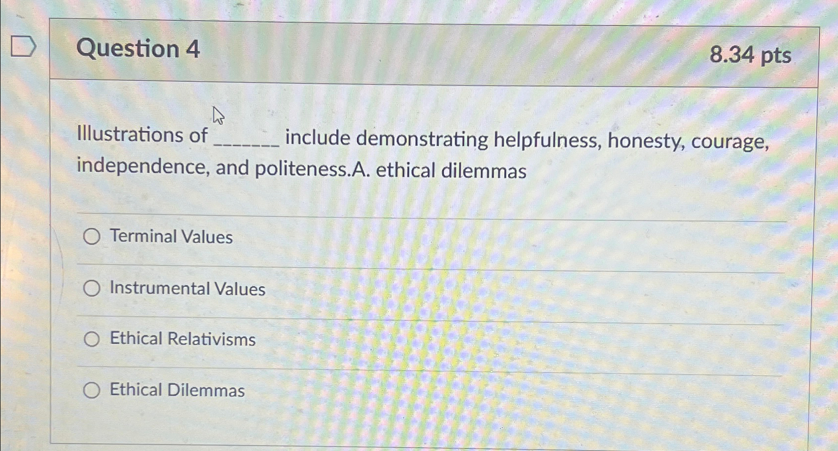 Solved Question 48.34ptsIllustrations of include | Chegg.com