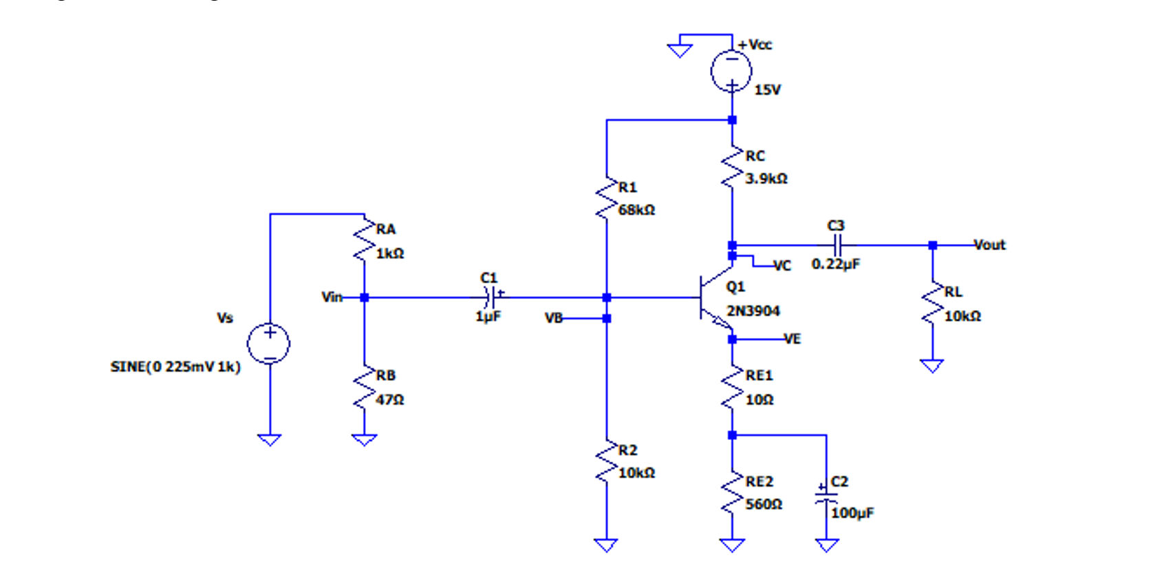 Assume Re=11.69ohm Req for C1 ﻿should look like | Chegg.com