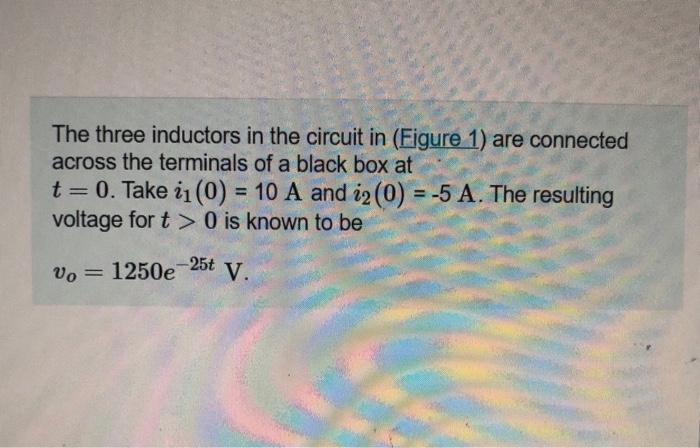Solved The three inductors in the circuit in (Figure 1) are | Chegg.com