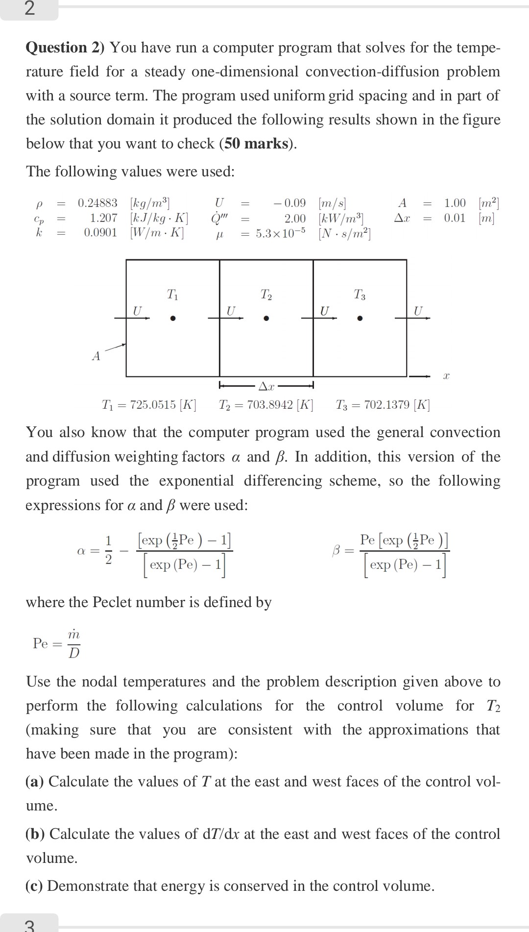 Solved you have run a computer program that solves for the | Chegg.com