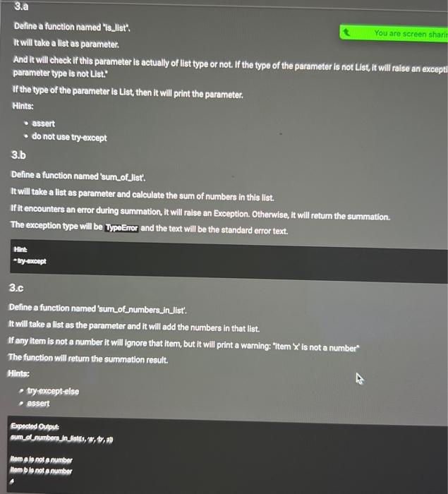 Define a function named "is.list". Itwill take a list | Chegg.com