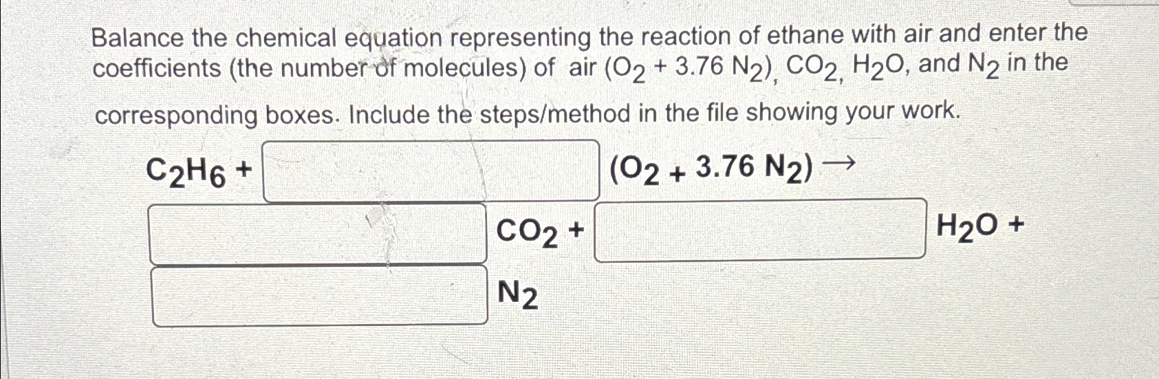 Solved Balance the chemical equation representing the | Chegg.com
