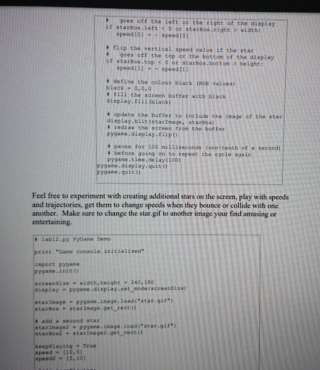 hello. this is about a making a simple visual game | Chegg.com