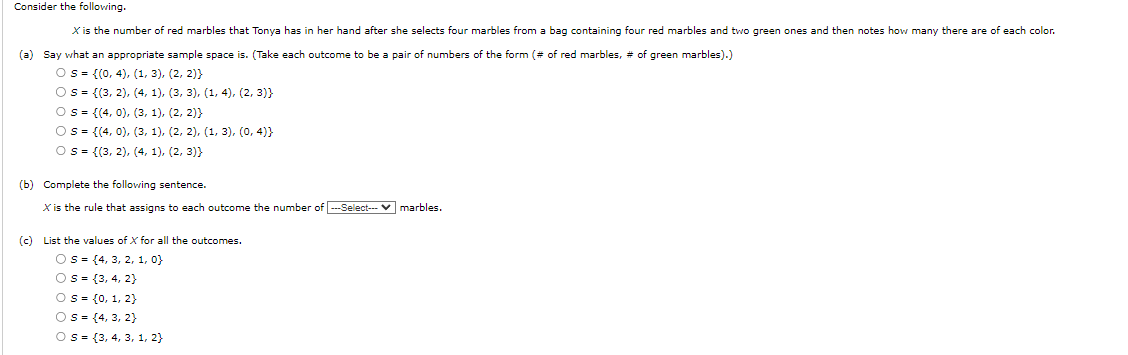 Solved Consider the following.(a) ﻿Say what an appropriate | Chegg.com