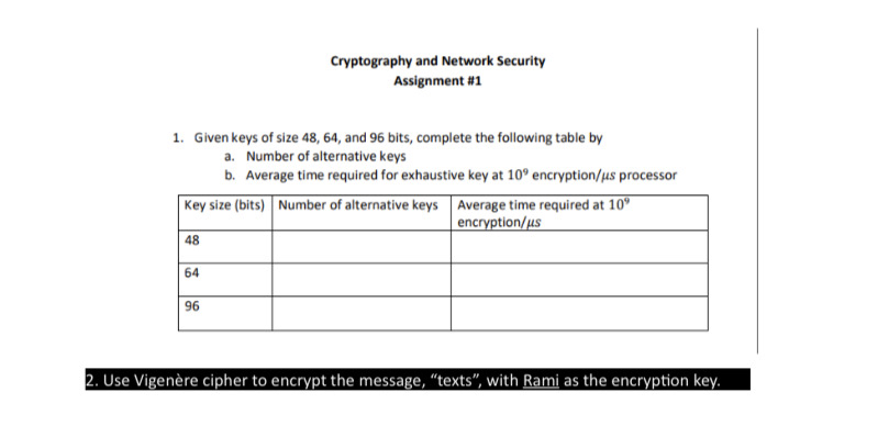 Solved I want to solve this assignment as quickly as | Chegg.com