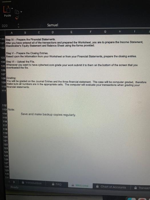 Review View Telle Formulas Data Insert Draw Page | Chegg.com