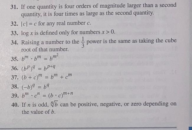 Solved Check Your Understanding I. Are the statements in | Chegg.com