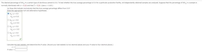 Solved The desired percentage of SiO2 in a certain type of | Chegg.com