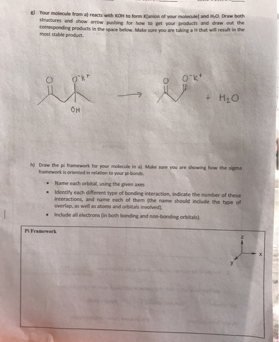 Solved a) Using the molecular formula CsH,O, draw a | Chegg.com