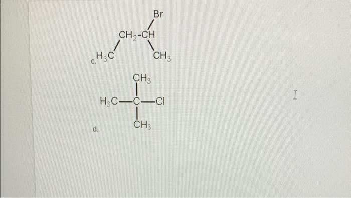 Solved 2. Name the following compounds: d. 3. Draw the | Chegg.com