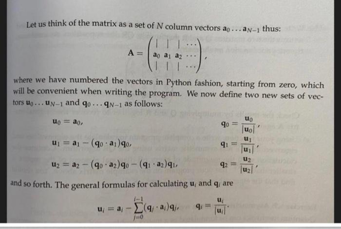 Solved Exercise 6.8: The QR algorithm: In this exercise | Chegg.com